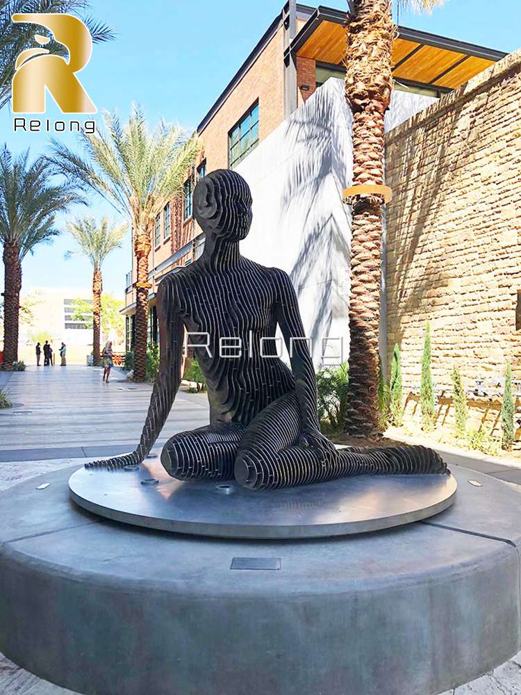 Famous Disappearing Quantum Sculptures - Relong Art Sculpture