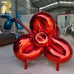 Popular Metal Balloon Flower Sculpture for Sale - Relong Art Sculpture
