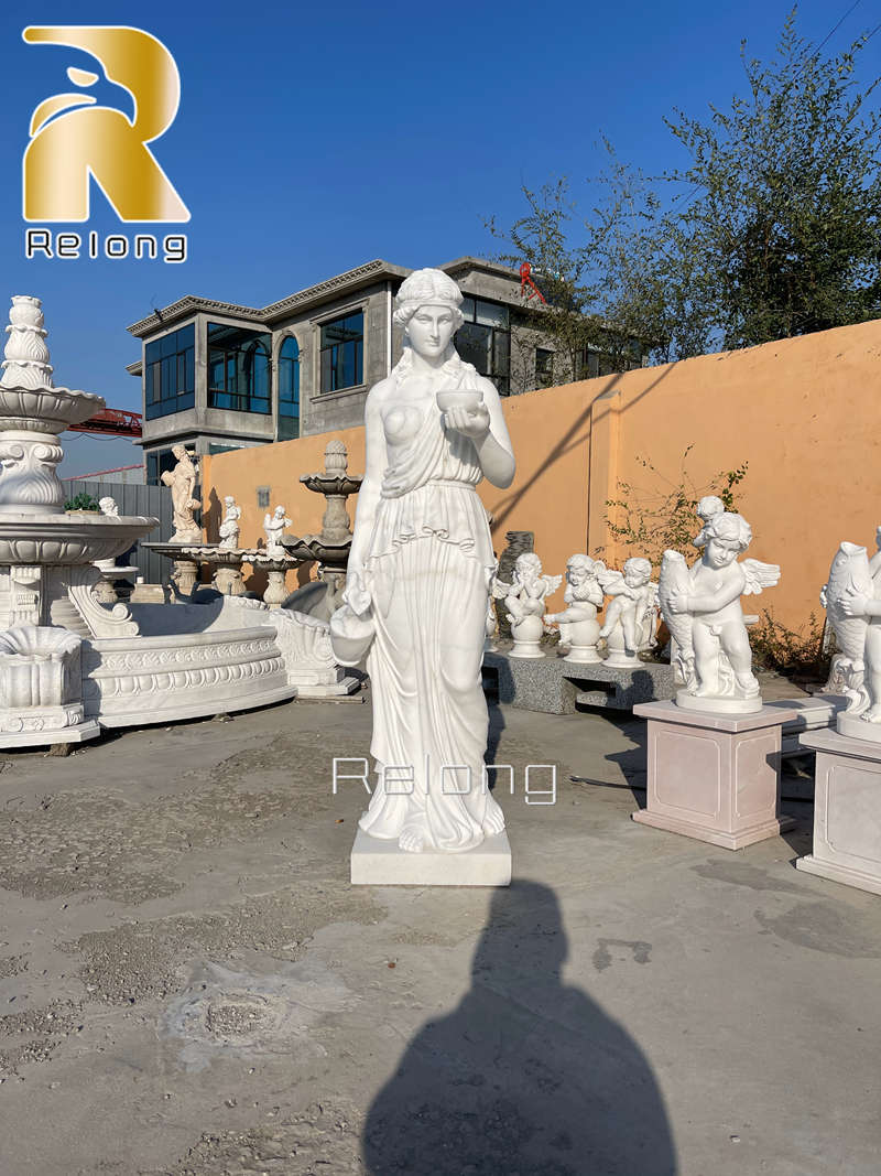 The 7 Ideal Marble Female Garden Statues for Your H Decor - Relong Art ...