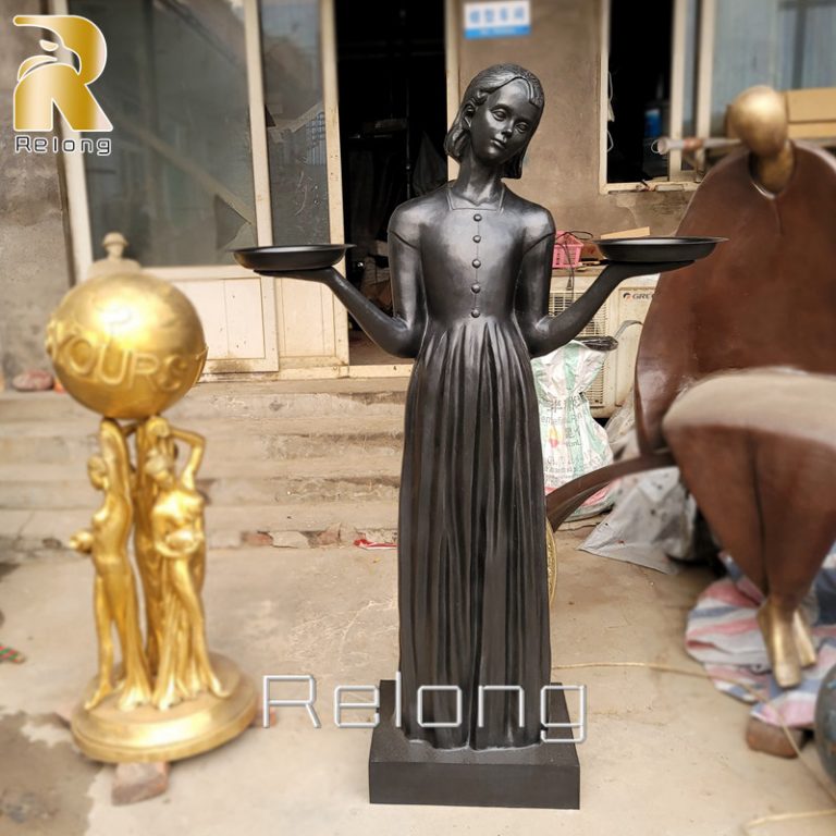 Savannah Bird Girl Bronze Statue Replica for Sale - Relong Art Sculpture