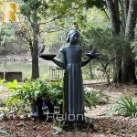 Savannah Bird Girl Bronze Statue Replica for Sale - Relong Art Sculpture