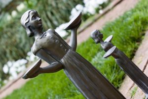 Savannah Bird Girl Bronze Statue Replica for Sale - Relong Art Sculpture