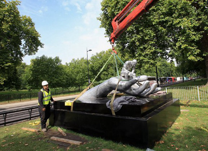 Famous Large Bronze The Hand of God Sculpture - Relong Art Sculpture