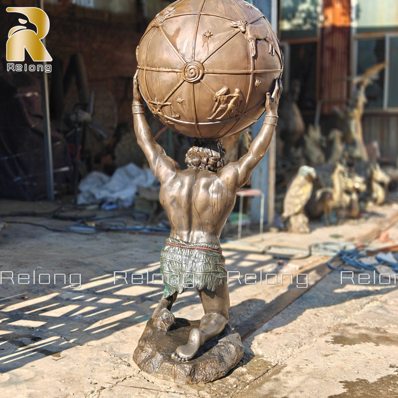 Atlas Greek Mythology Statue - Relong Art Sculpture